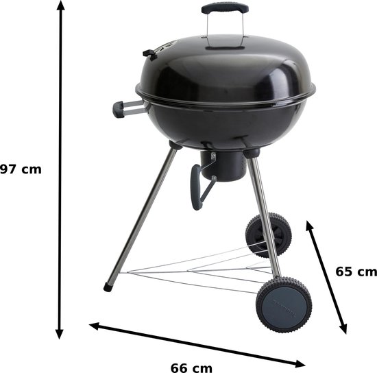 NATERIAL - Houtskoolbarbecue PHOENIX ALPHA II - 8 personen - Ø 57 cm ...