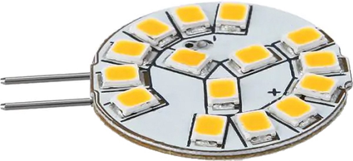 G4 LED lamp / GU4 LED - 10-pack - 12 volt - 2W - 2700K warm wit - 160 lumen - Vervangt 20W | bol