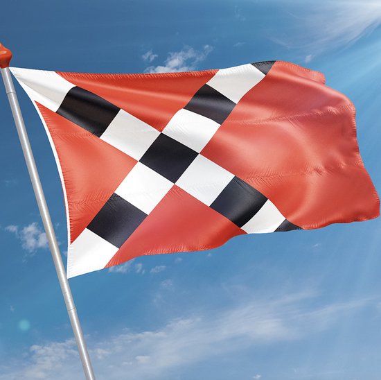 Vlag Veghel - 150 x 225 cm - Polyester | bol