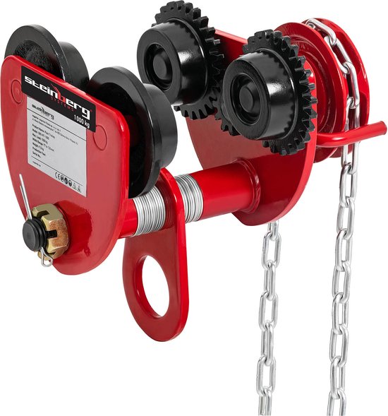 Steinberg Loopkat - handmatig - 1000 kg - ketting van 3 m | bol.com
