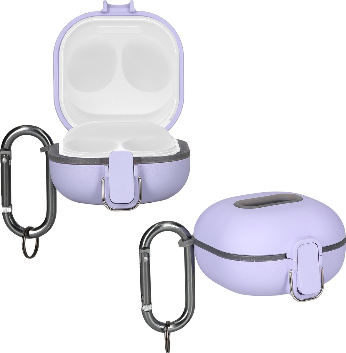 kwmobile hard case voor oordopjes - Compatibel met Samsung Buds 2 Pro ...