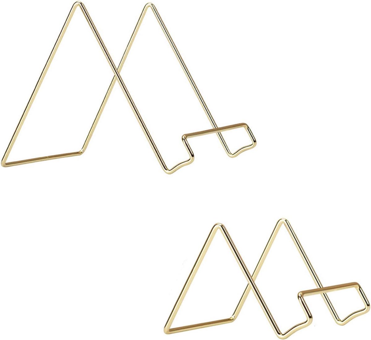 2 stuks ijzeren displaybeugel, decoratieve kunst displaystandaard ...