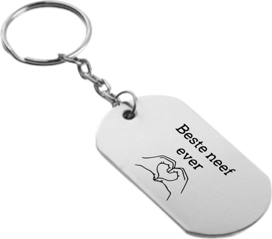 Akyol - Beste neef ever Sleutelhanger - Neef - Neef - Leuk kado voor je ...