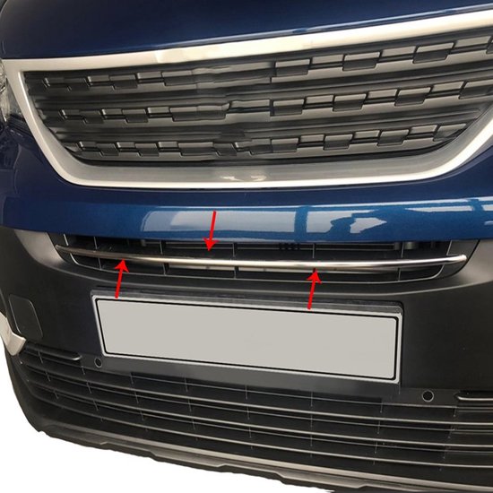 Front Grill Sierafdekking 1 Pcs. Voor Peugeot Rifter 2019-en hoger ...