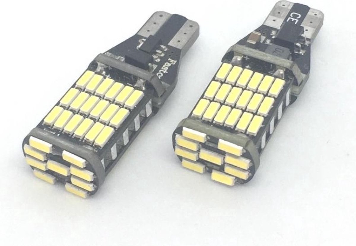 TLVX T15 W16W LED Canbus - Kleur 6000K wit licht - Autolamp ...