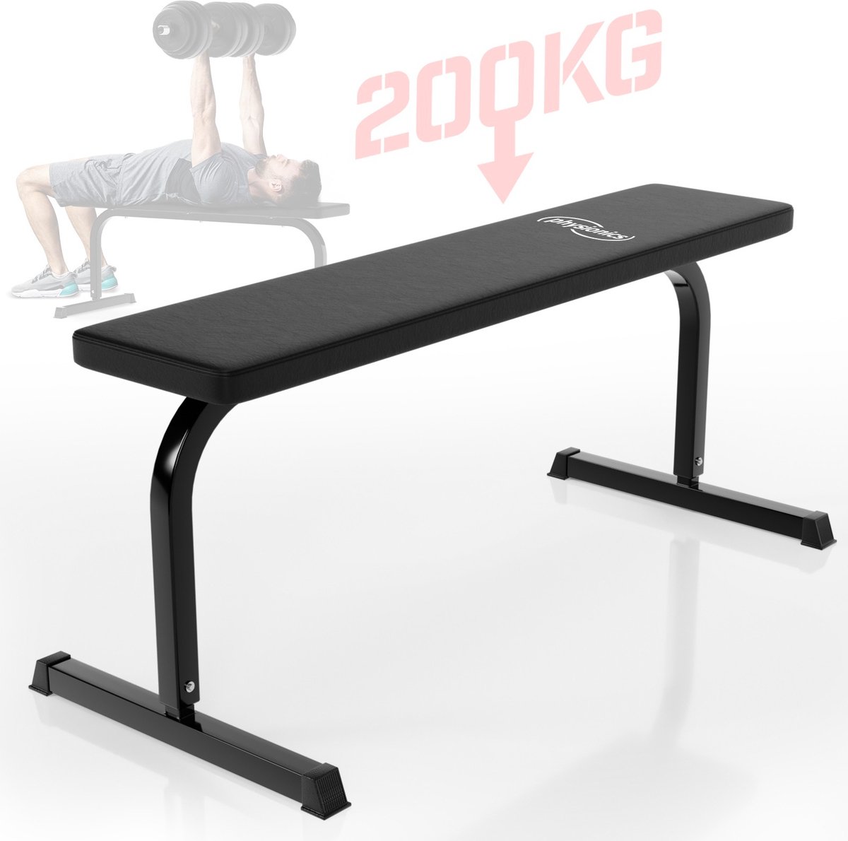 Physionics - Multifunctionele Fitness Halterbank - Home Gym - Voor ...