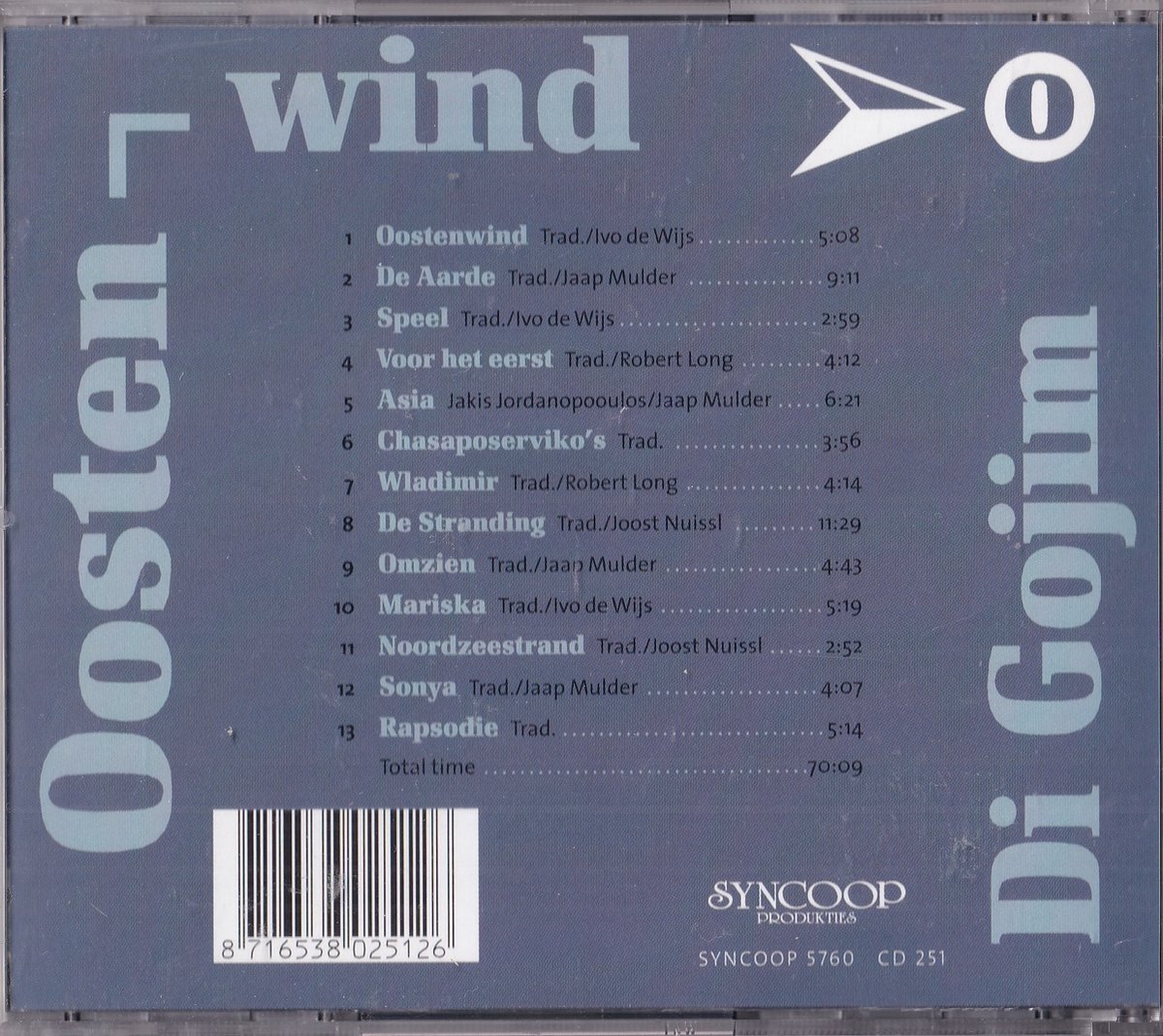 Oostenwind - Di Gojim, Di Gojim | Muziek | bol.com