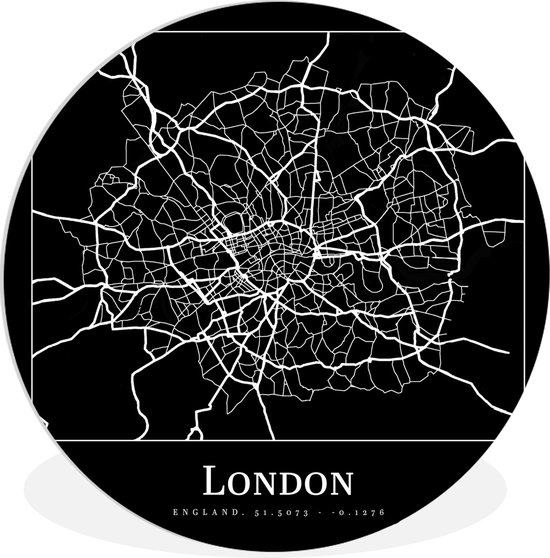 WallCircle - Wall Circle - Wall Circle Inside - Map - City Map - London ...