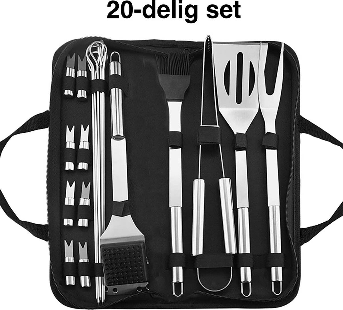 BBQ set - Barbecueset - BBQ accessoires - Bbq gerei - BBQ tangen - BBQ ...