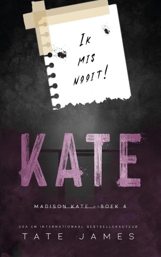 Madison Kate 4 - Kate, Tate James | 9789464400984 | Boeken | bol