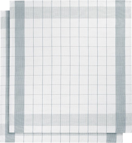 De Witte Lietaer Theedoek Glazendoek - 2 stuks - 68 x 68 cm - Katoen ...