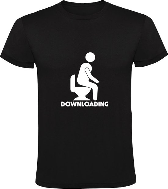 Downloading Heren T-shirt | WC | toilet | poepen | schijten | kak ...