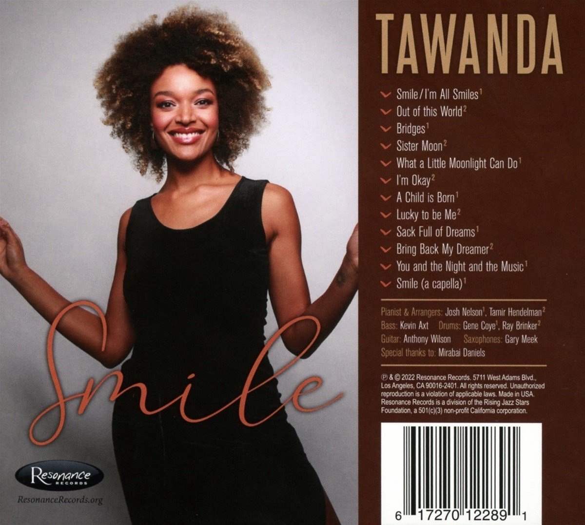 Tawanda - Smile (CD), Tawanda | Muziek | bol.com