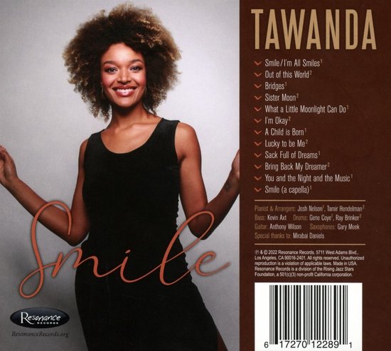 Tawanda - Smile (CD), Tawanda | Muziek | bol.com