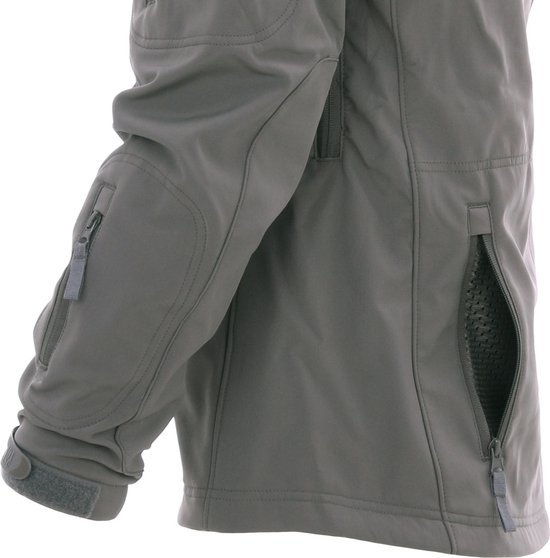 Fostex Soft Shell Jack Tactical Wolf Grey | bol