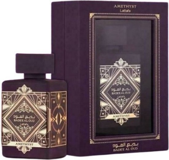 lattafa-bade-e-al-oud-amethyst-uniseks-parfum-edp-100-ml-bol