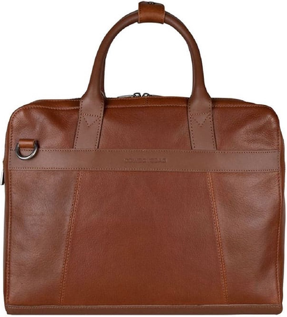 Cowboysbag - Laptoptassen - Laptop Bag Ross 15.6 inch - Tan | bol.com