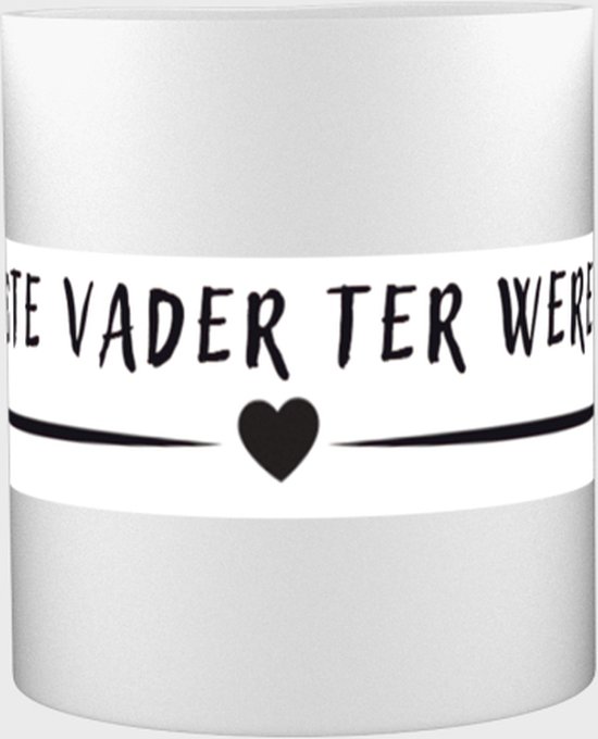Beste vader ter wereld Mok met opdruk - papa/vader - father - leuk ...