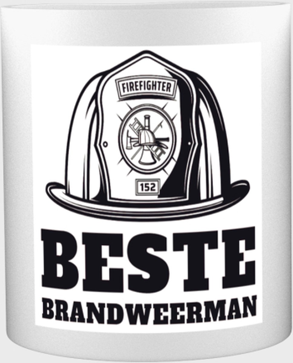 Beste brandweerman Mok met opdruk - beste brandweerman - collega ...
