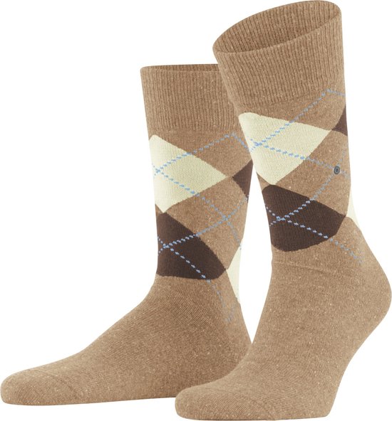 Chaussettes Burlington Tweed Argyle Homme 21995 5142 camel mel. 40-46 | bol