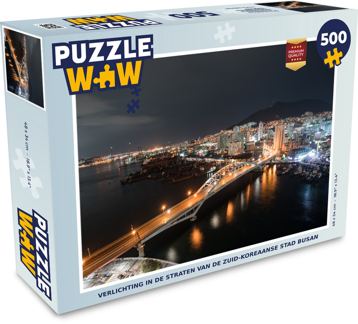 Puzzle Siècle des Lumières dans les rues de la ville sud-coréenne de ...