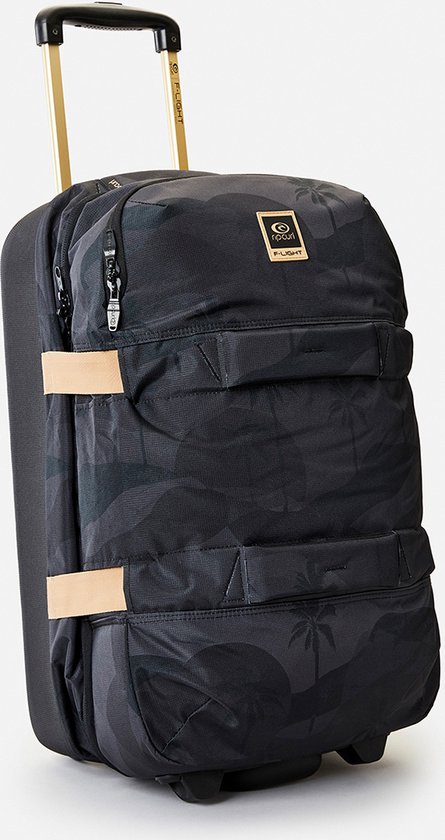 Rip Curl Heren Tas F-Light Transit 50L Melting - Washed Black | bol.com
