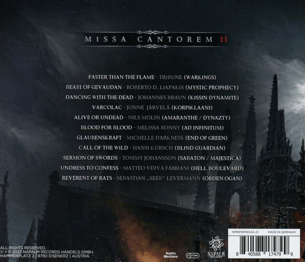 Powerwolf - Missa Cantorem II (CD), Powerwolf | Muziek | bol.com