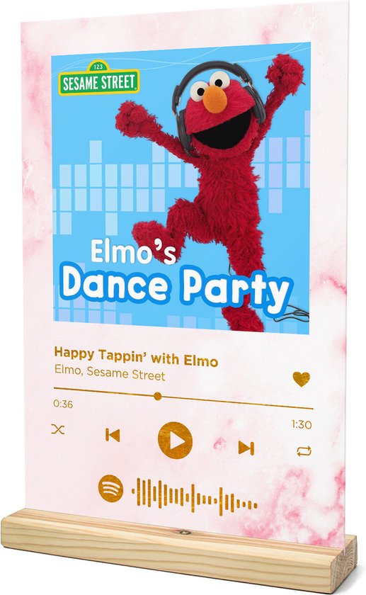 Songr Spotify Muziek Bordje - Happy Tappin' with Elmo - Elmo, Sesame ...