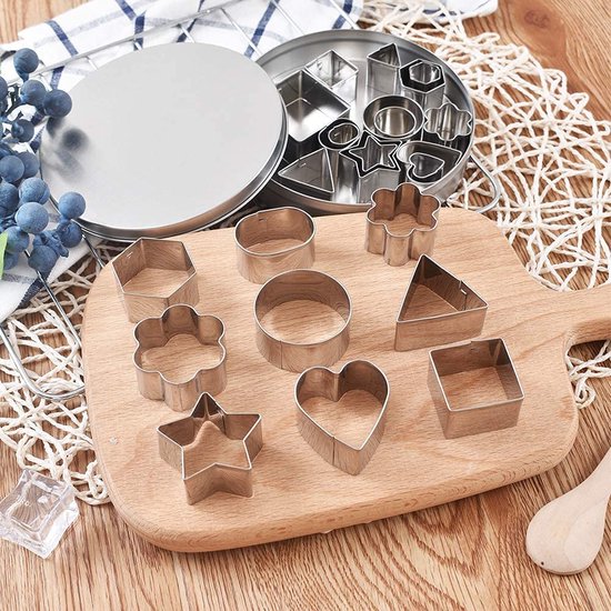 Koekjes Vormen – Uitsteekvormpjes - Cookie cutter – Cookie form – Set ...