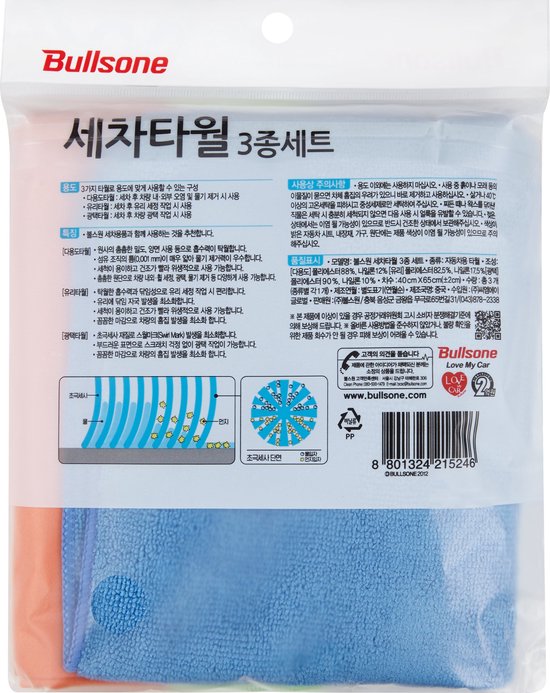 Bullsone Auto Schoonmaak doek all in one | Superfine Car wash Towel Set ...