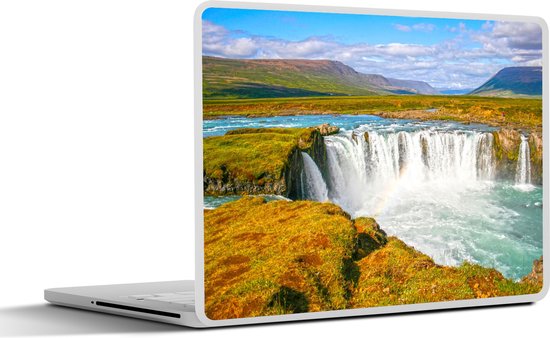 Laptop sticker - 15.6 inch - Waterval - Water - Natuur - 36x27,5cm ...