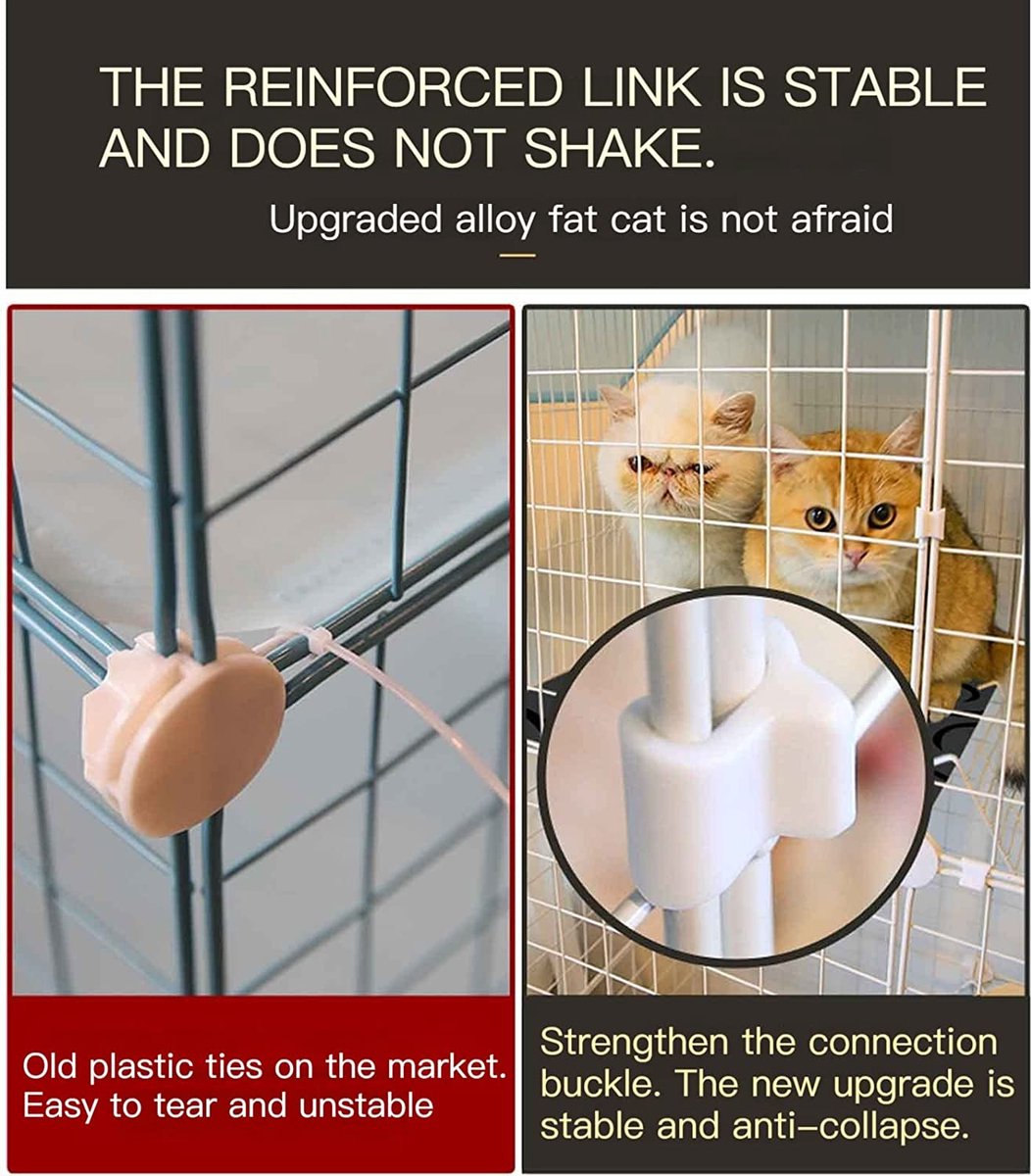 Metalen kattenhok binnen buiten - kattenmand - katten huis kattenhuis ...