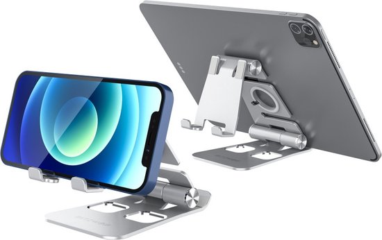 Draagbaar vouwen tablet/telefoon houder | bol
