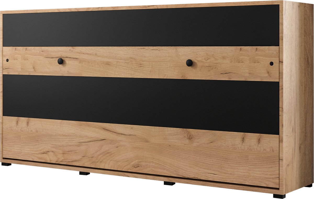 InspireMe - Verticaal Bedkast Opklapbed DEPP LOFT 90 - Vouwbed ...