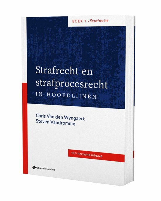 Strafrecht en strafprocesrecht in hoofdlijnen. Deel 1: Strafrecht (Studenteneditie) |... | bol