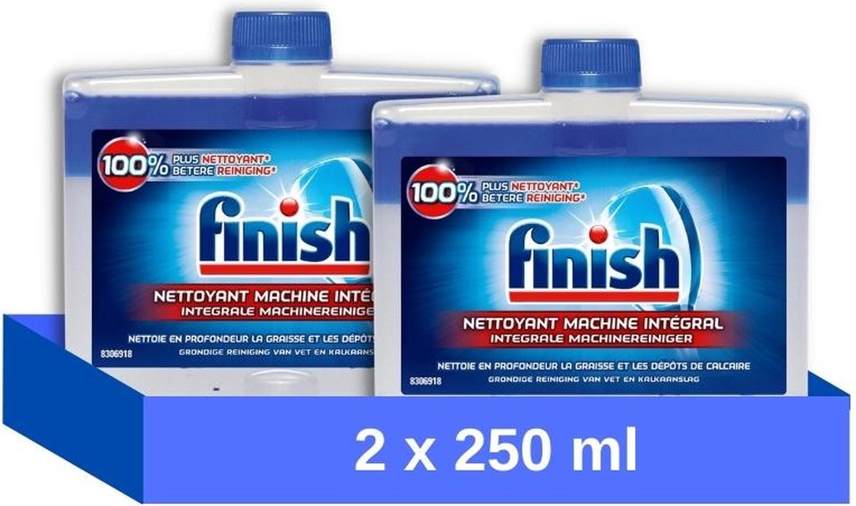 Finish Vaatwasmachine Reiniger - Regular - 250 ml - 2 stuks ...