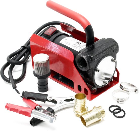 Zelfaanzuigende dieselpomp 12V met 40l/min; Hevelpomp voor dieselolie ...