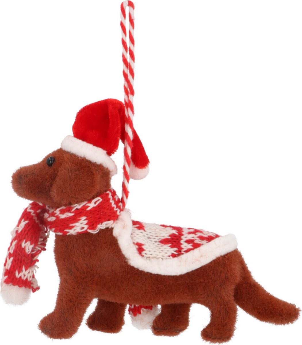 Pendentif de Noël de luxe Oneiro Teckel 12cm - Boule de Noël ...