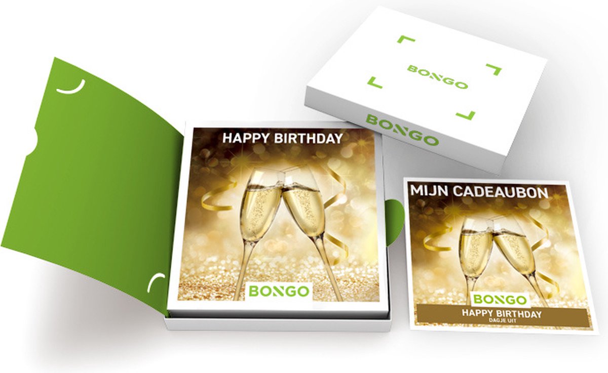 Bongo Bon - Happy Birthday Cadeaubon - Cadeaukaart cadeau voor man of ...