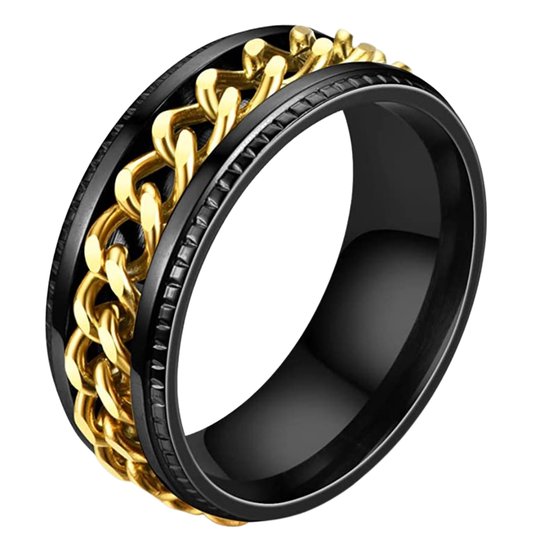 Anxiety Ring - (Ketting) - Stress Ring - Fidget Ring - Anxiety Ring For ...