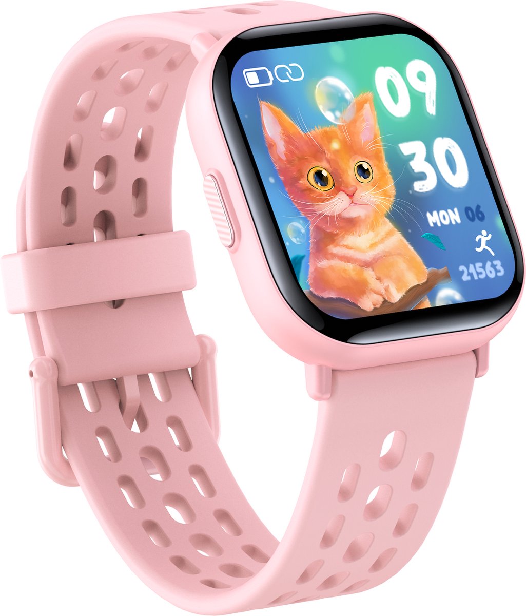 Belesy® HAPPYTIME - Smartwatch Meisjes –Kinder Horloge – Stappenteller ...