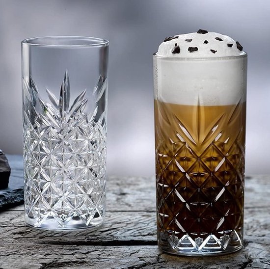 Pasabahce 52820 longdrink glas "Timeless" in kristaldesign, hoogte ca ...