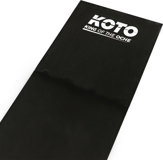 KOTO Puzzle Dartmat - 237 x 60 cm - Rood - Dartmatten - Dart Oche | bol.com