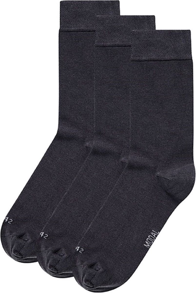 6-Pack Zachte Modal Sokken met katoen 121461000 Apollo - Unisex - zwart ...