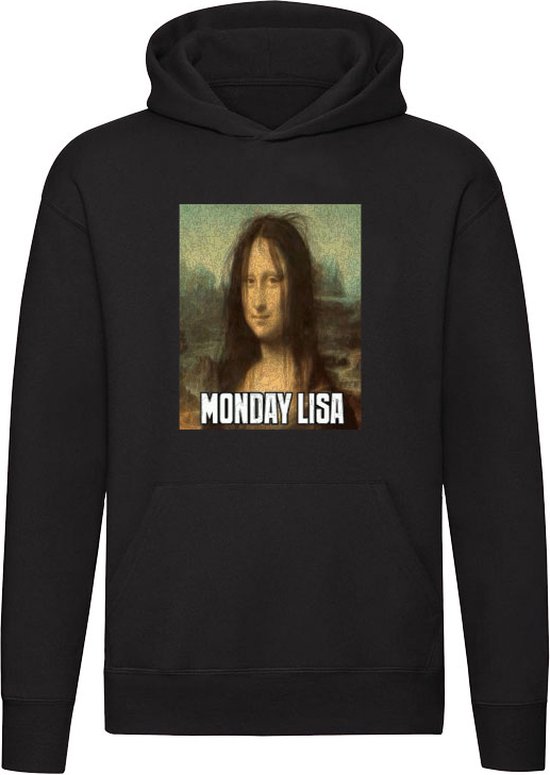 Monday Lisa Hoodie | geen zin | maandag | moe | lui | uitgeput | afzien ...