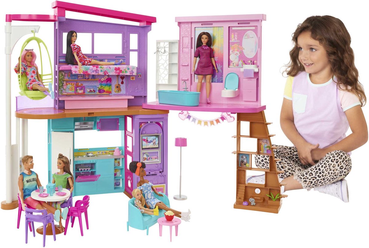 Barbie Vakantiehuis - Poppenhuis | bol.com