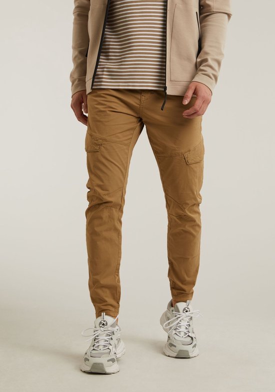 Chasin' Broek Cargo-broek Nero.L Riot Beige Maat L | bol.com