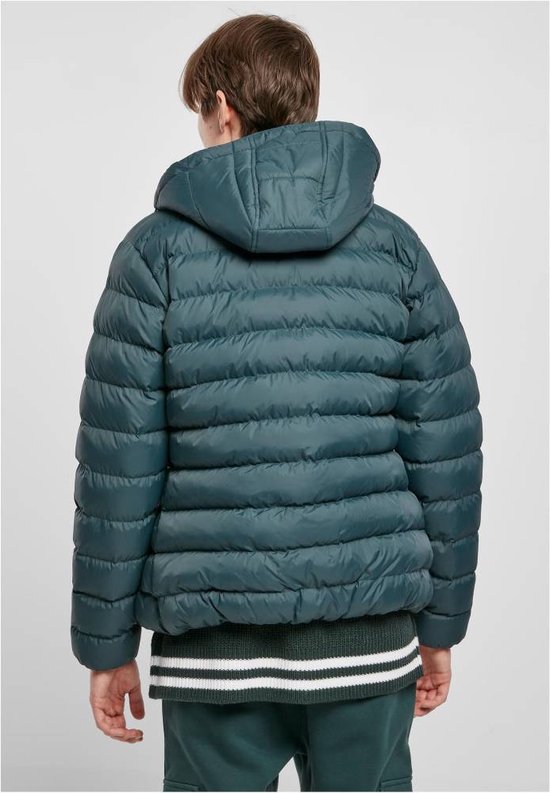Urban Classics - Basic Bubble Gewatteerd jack - M - Groen | bol