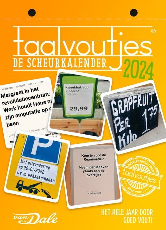 20x Leukste Scheurkalender 2024