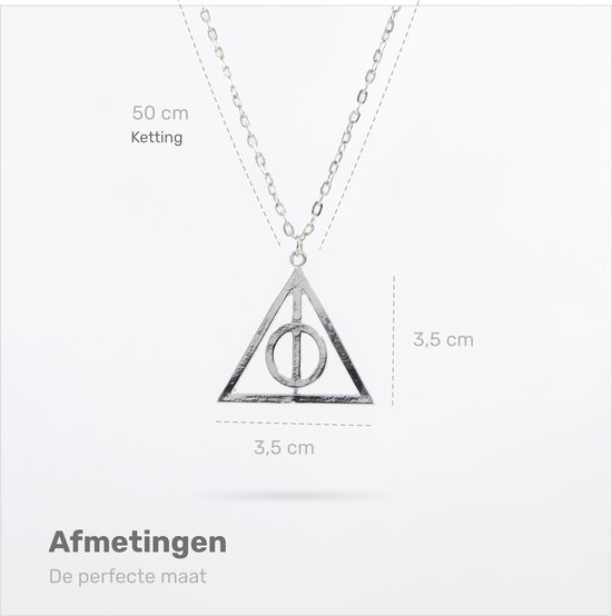 Harry potter - Time Turner + Deathly Hallows - Ketting - Sieraden ...